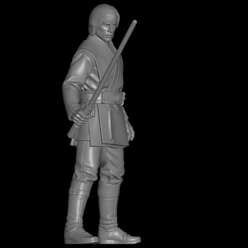 Luke Skywalker STL File for 3D Printing - Etsy UK