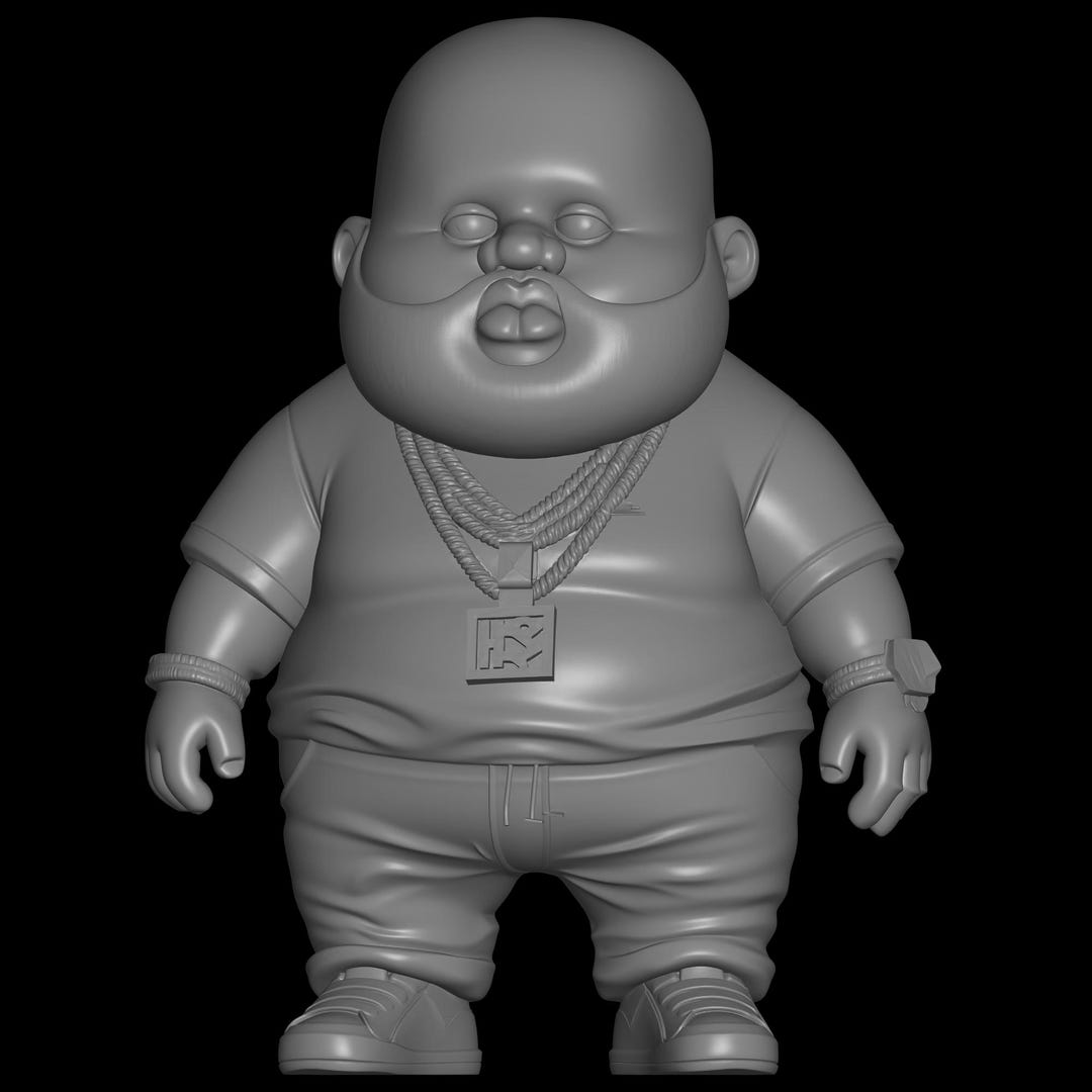 Rick Ross Figure STL File for 3D Printing - Etsy UK