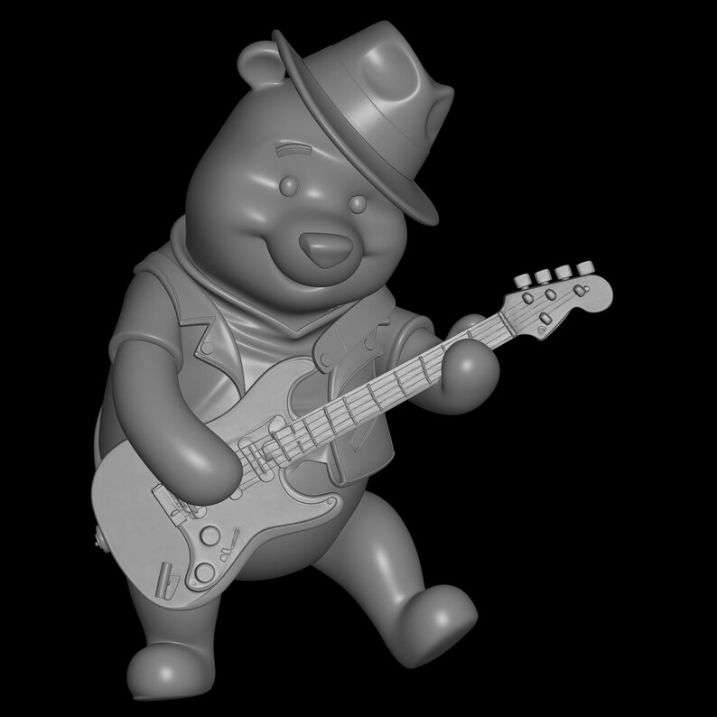 Winnie the Pooh1 STL File for 3D Printing - Etsy Canada