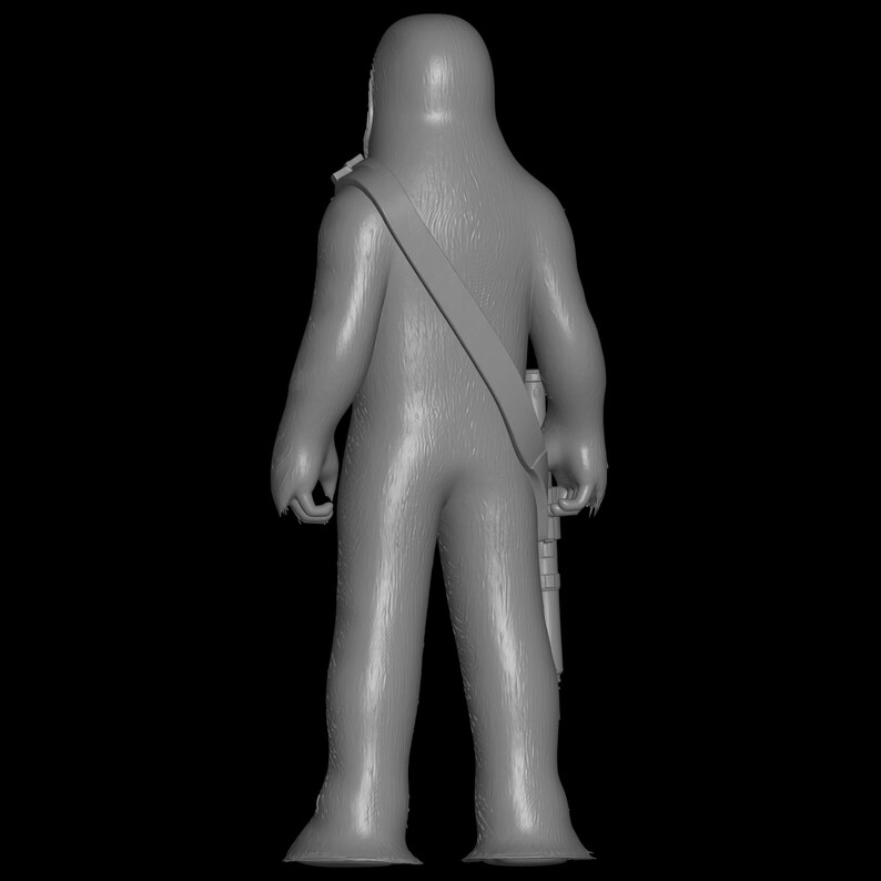 Chewbacca STL File for 3D Printing - Etsy