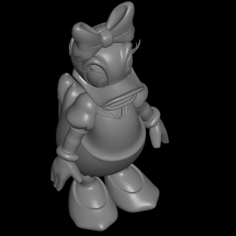 Disney Daisy Duck STL File for 3D Printing - Etsy