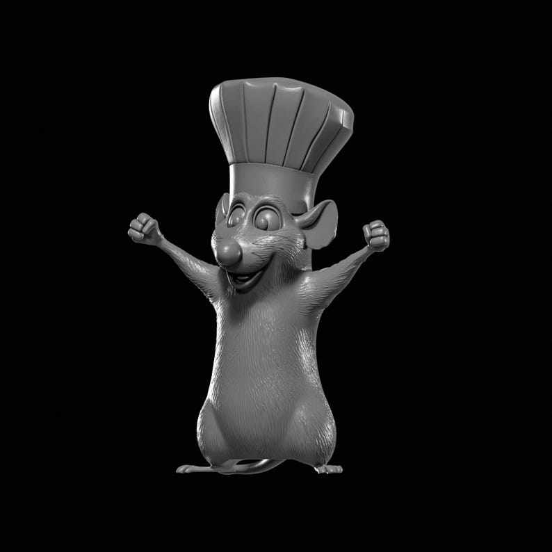 Disney Remy Ratatouille STL File for 3D Printing - Etsy
