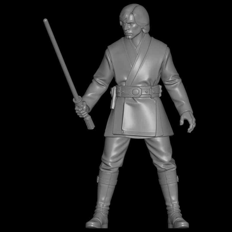 Luke Skywalker STL File for 3D Printing - Etsy UK