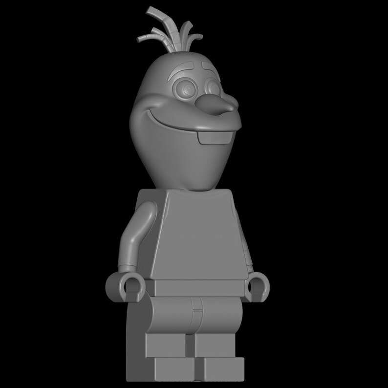 Olaf From Elsa STL File for 3D Printing - Etsy