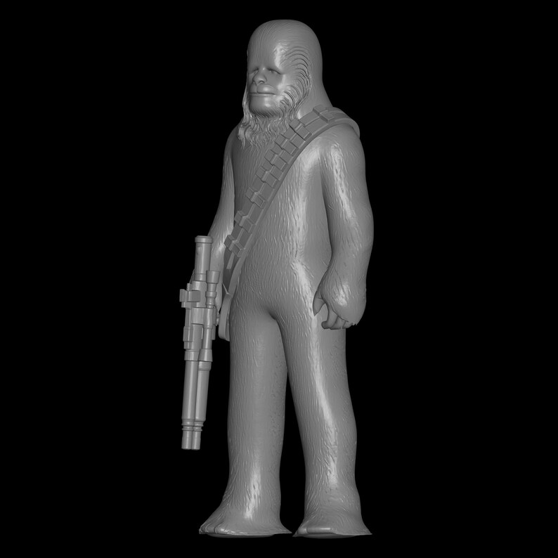 Chewbacca STL File for 3D Printing - Etsy