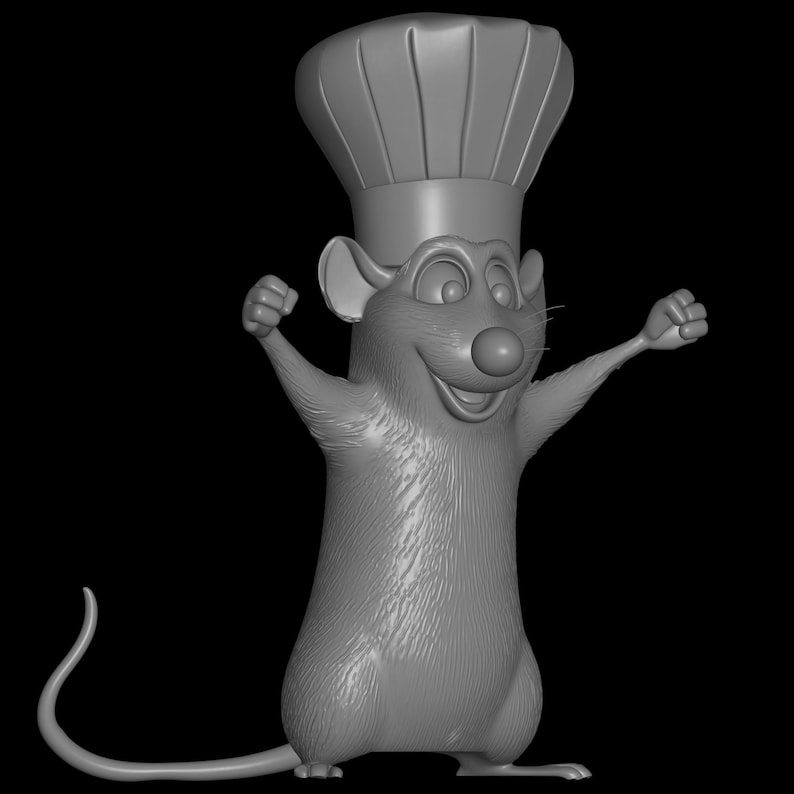 Disney Remy Ratatouille STL File for 3D Printing - Etsy