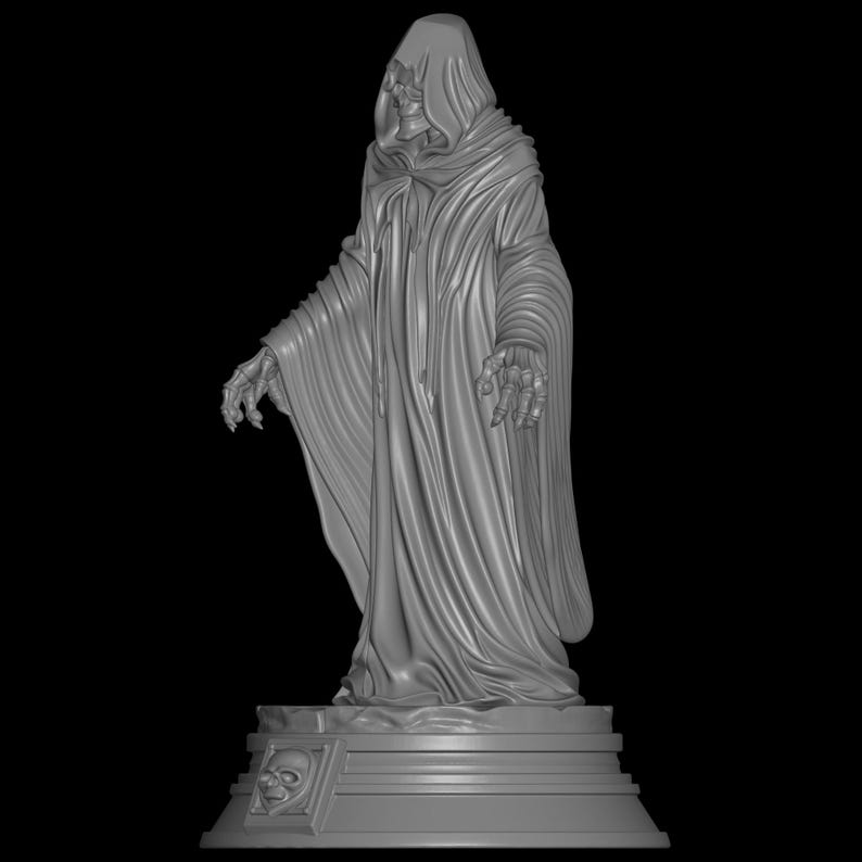 Death Entity STL File for 3D Printing - Etsy