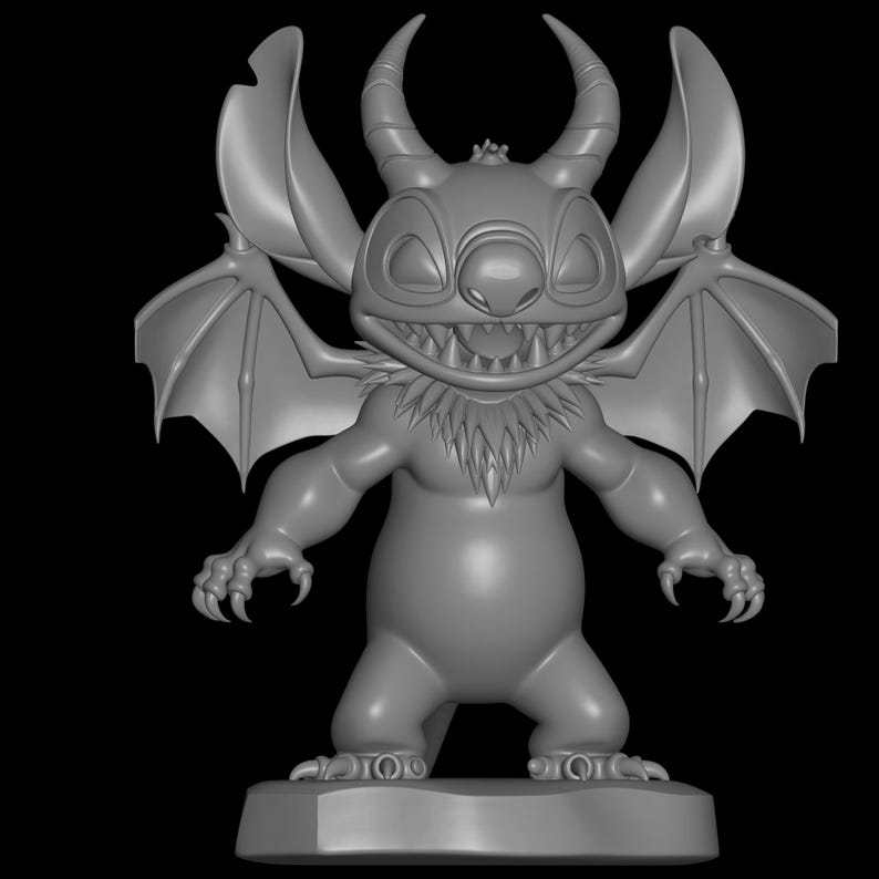 Demon Stitch STL File for 3D Printing - Etsy