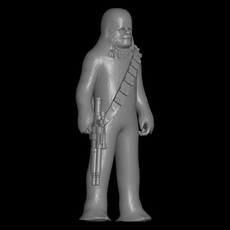 Chewbacca STL File for 3D Printing - Etsy