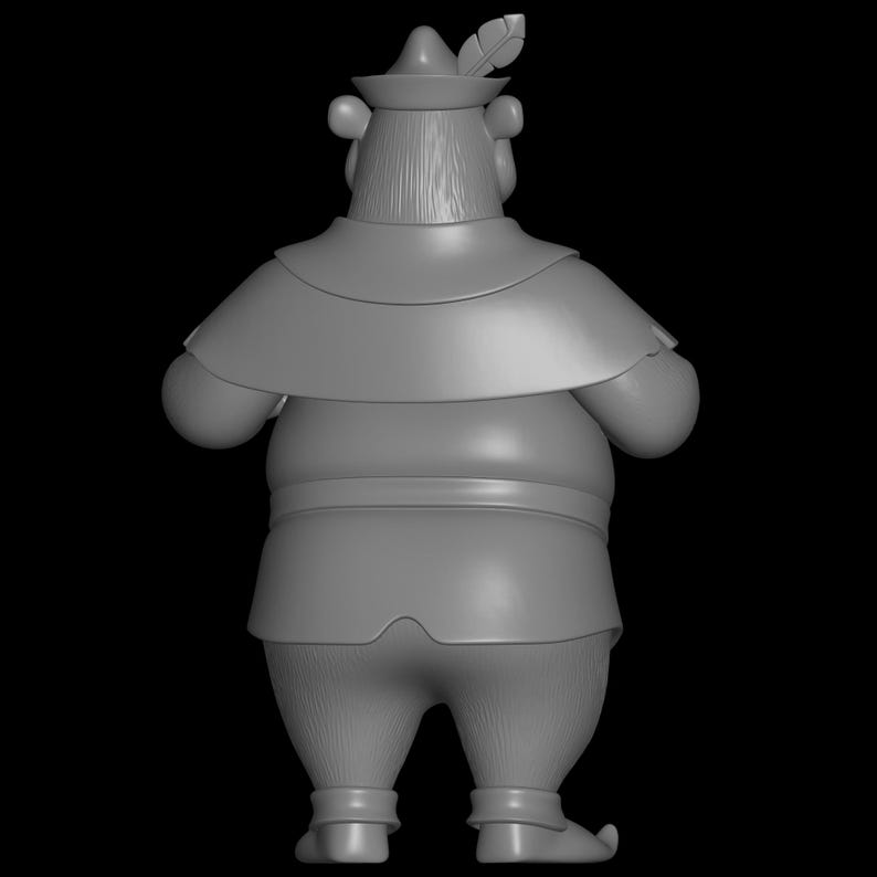 Disney Little John From Robin Hood STL File for 3D Printing - Etsy