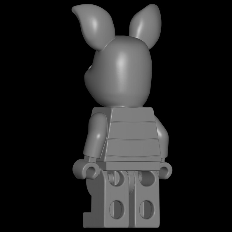 Piglet From Winnie the Pooh STL File for 3D Printing - Etsy UK