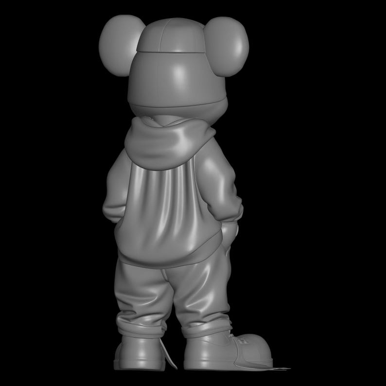 R&B Mickey Mouse STL File for 3D Printng - Etsy