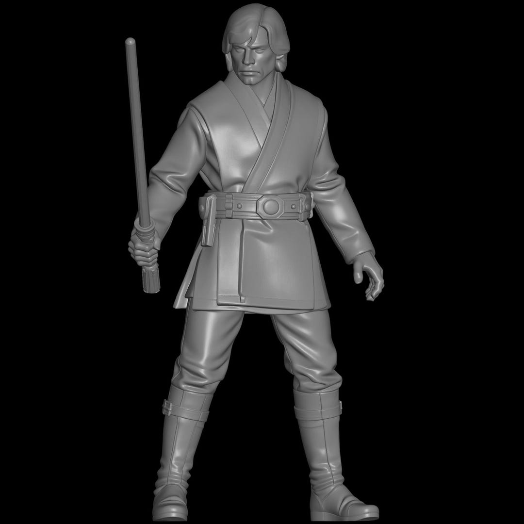 Luke Skywalker STL File for 3D Printing - Etsy UK