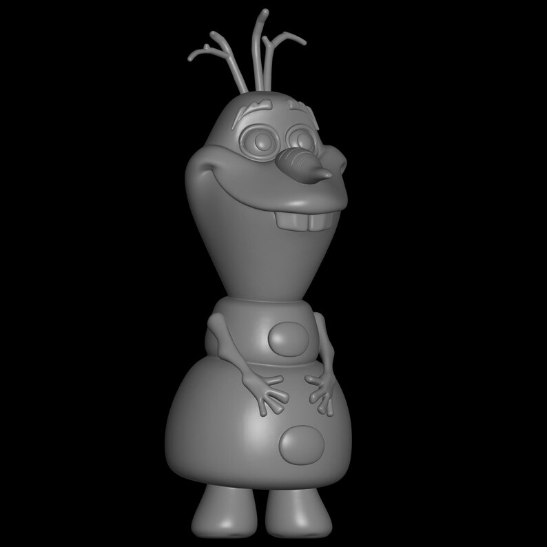 Olaf From Elsa STL File for 3D Printing - Etsy Canada