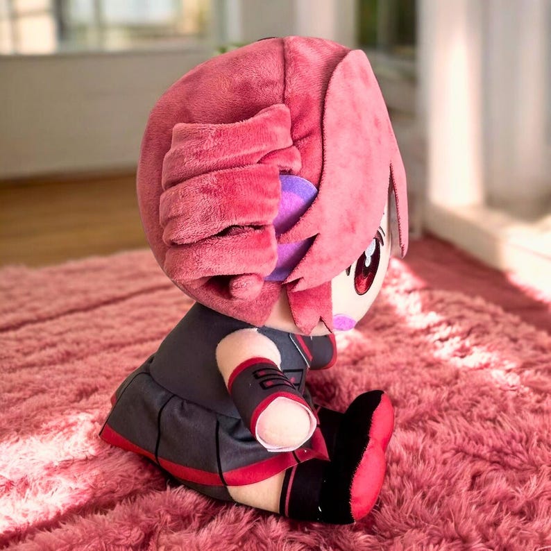 Kasane Teto Inspired Plush Doll - Adorable Plushies for Kids - Anime ...