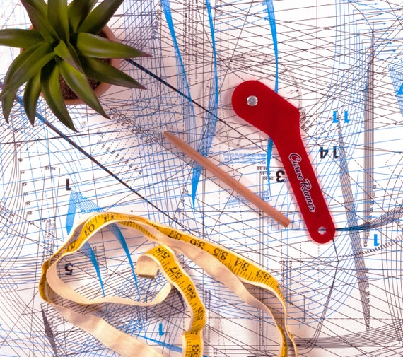 Visual Arts Curve Runner 12 inch Measuring Wheel Craft Supplies & Tools ...