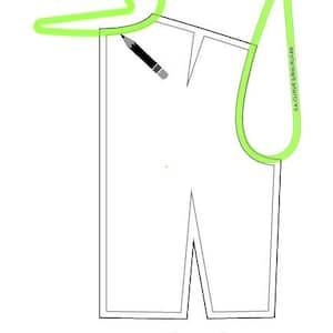 SA Curve Pattern Making Rulers: Seam Allowance Tool, Acrylic French ...