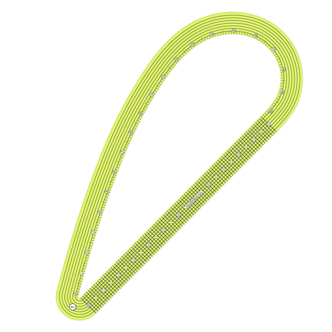 Pattern Making Ruler: 1-inch Seam Allowance and Hem Guide - Etsy