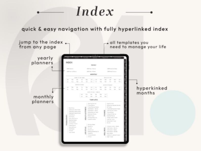 2026 Digital Planner for iPad – Smart Planner With Google & Apple ...