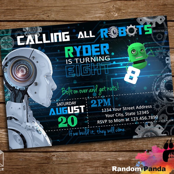 Engineer Birthday Invitation - Etsy