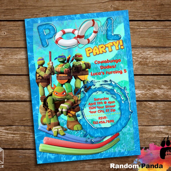 Ninja Turtles Party - Etsy