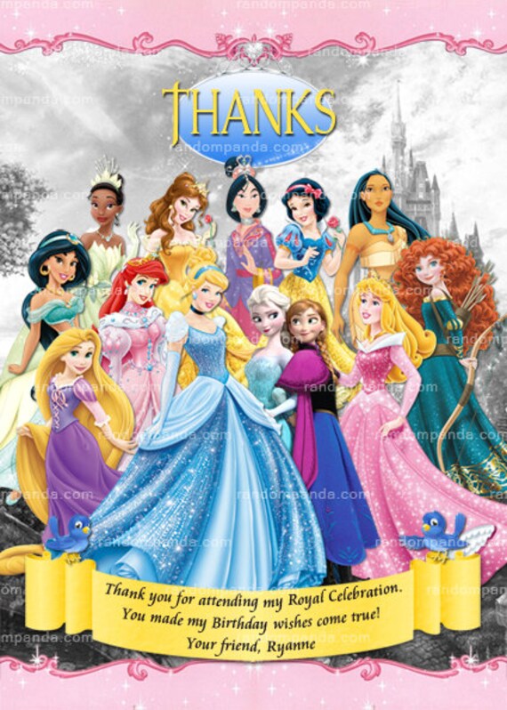 Invitations & Announcements Invitations Cinderella Disney Princess Pool ...