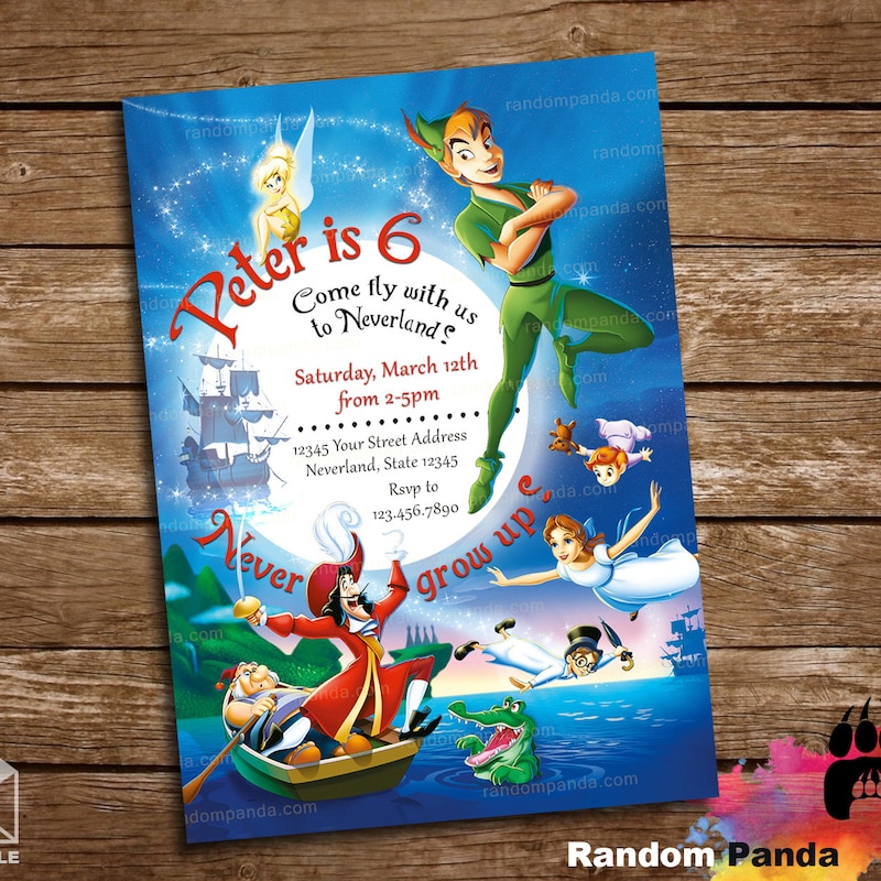 Peter Pan Party - Etsy