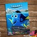 Digital Delivery, Finding Nemo Thank You Card, Sea Turtle Party ...