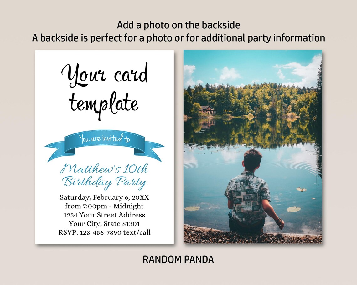 DIGITAL FILE, Personalize Boys Sports Invitation, All Sports Party, Get ...