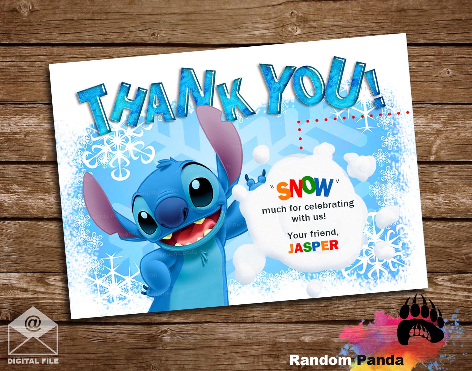Thank You Lilo And Stitch Lilo And Stitch Thank You Themed Baby Shower