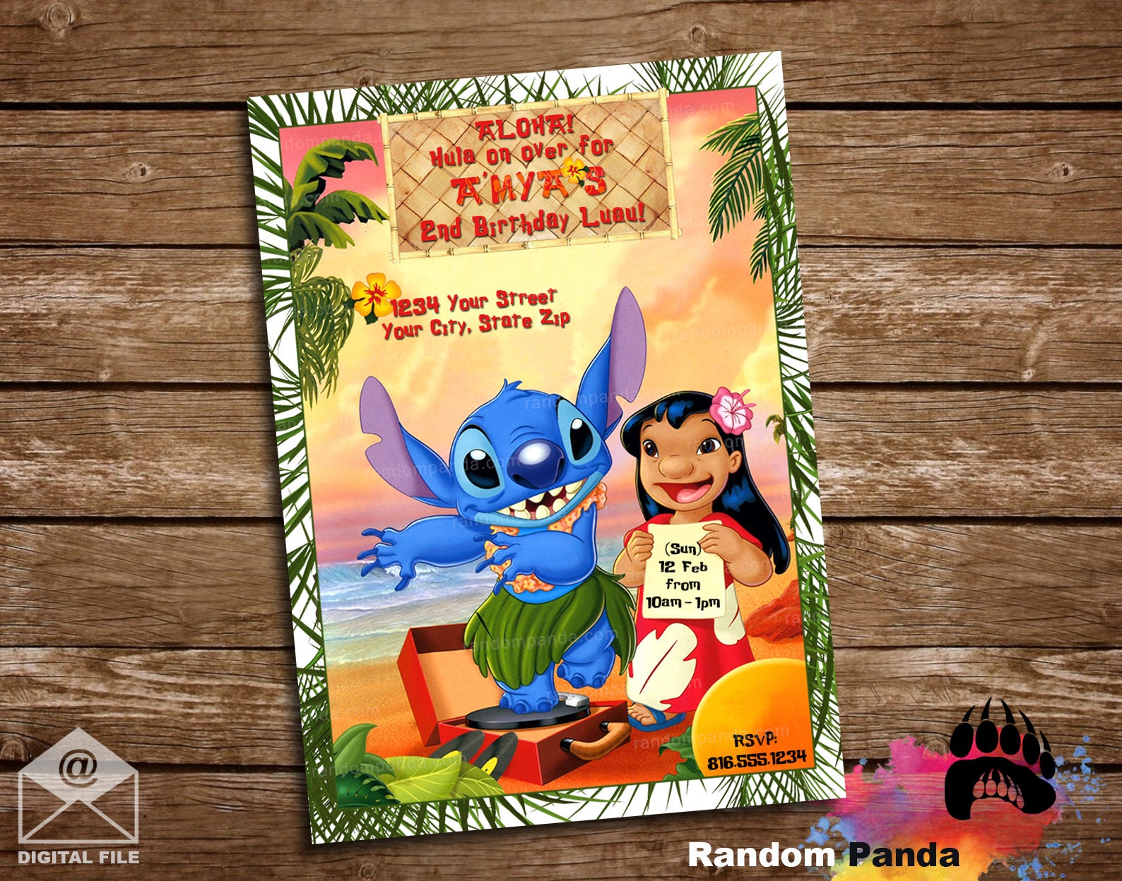 Lilo And Stitch Luau Party