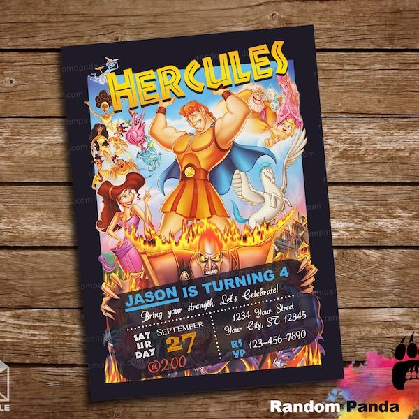 Hercules Party - Etsy
