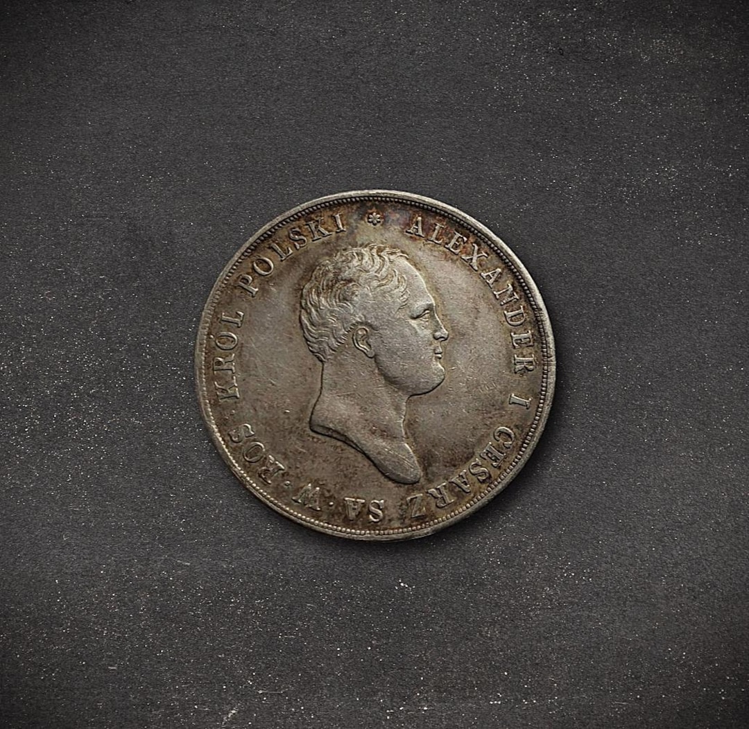 Coin 1820 Poland 10 Zlotych - Etsy