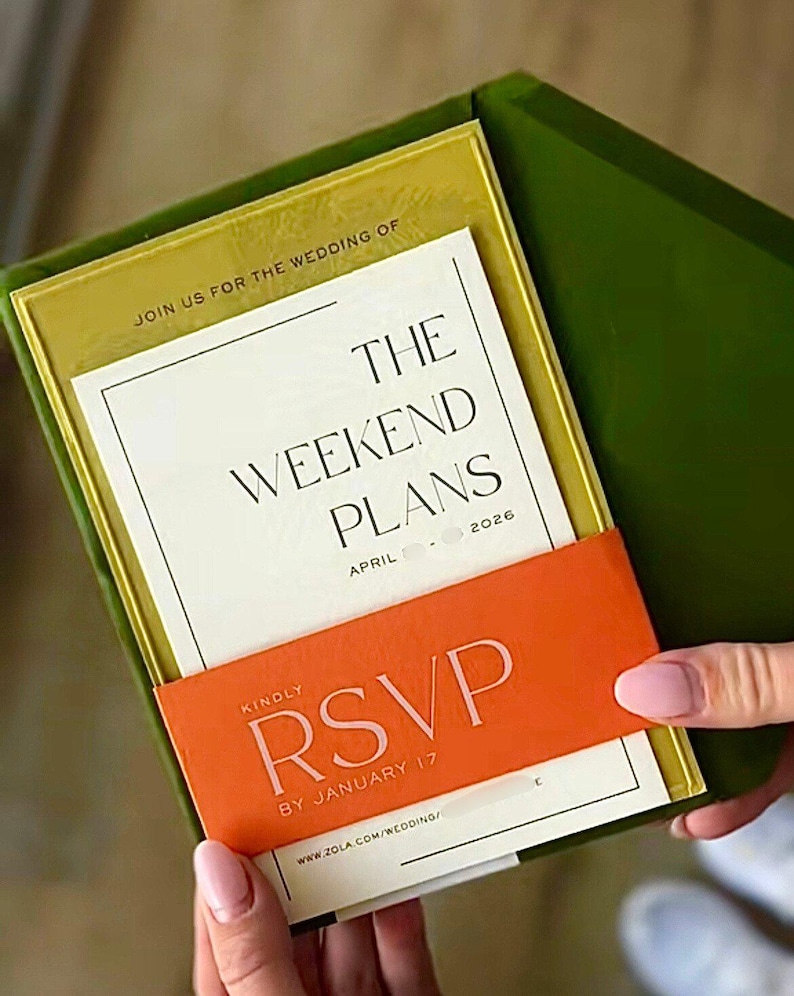Full Wedding Invitation Suite Template - Etsy