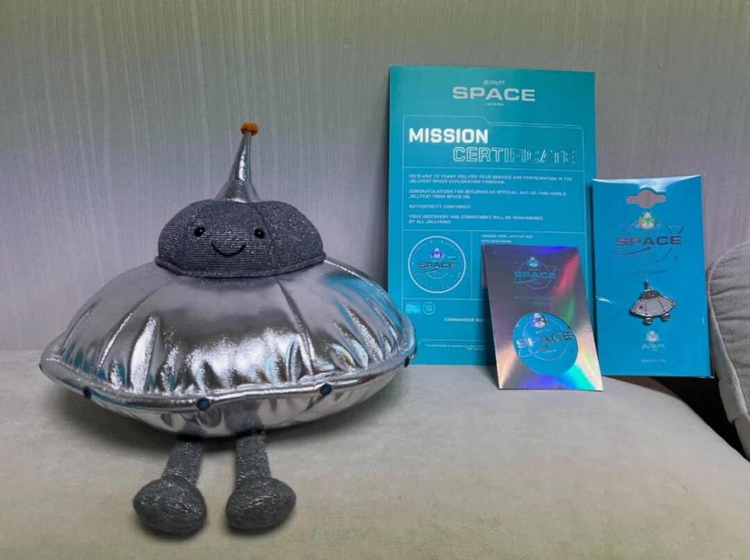 Official Jellycat Amuseables Jellysaucer SPACE 2025 Korea Exclusive ...