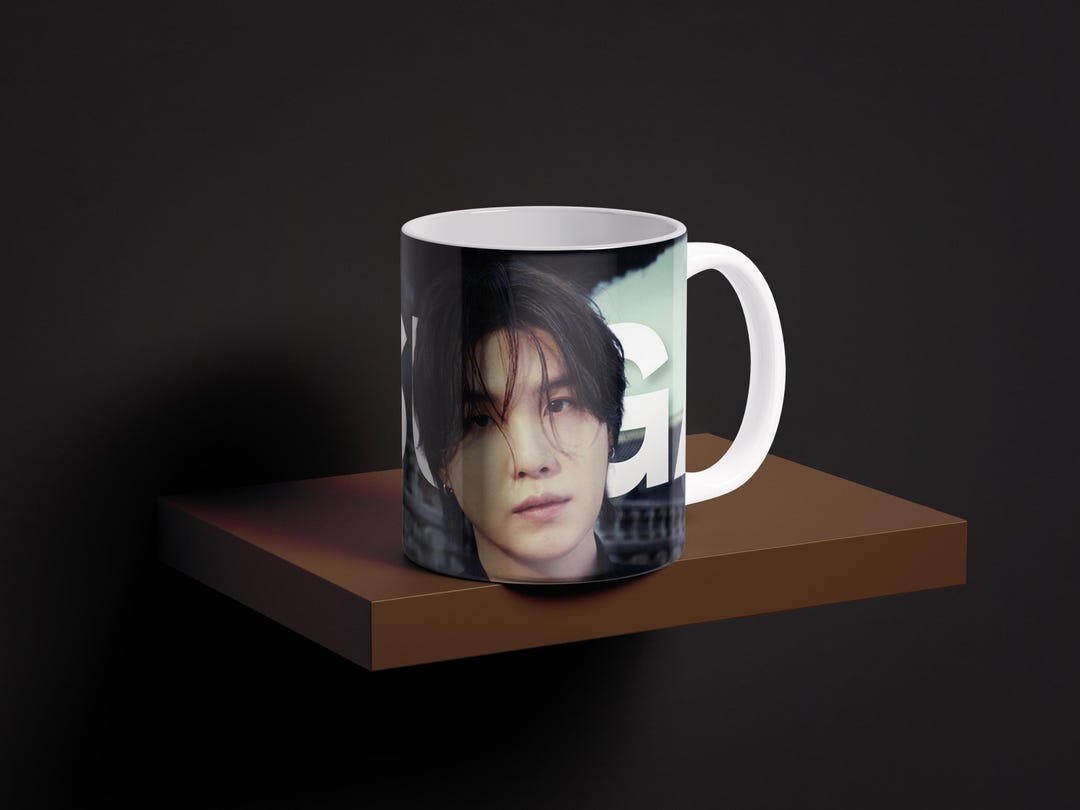 BTS SUGA MUG - Etsy UK