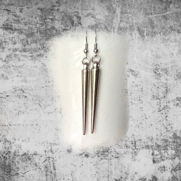 Silver Spike - Etsy