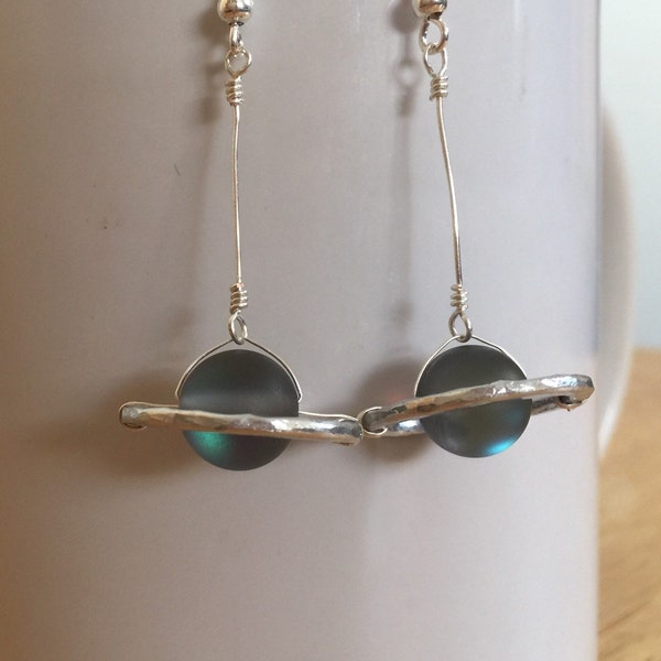 Adele Saturn Earrings - Etsy