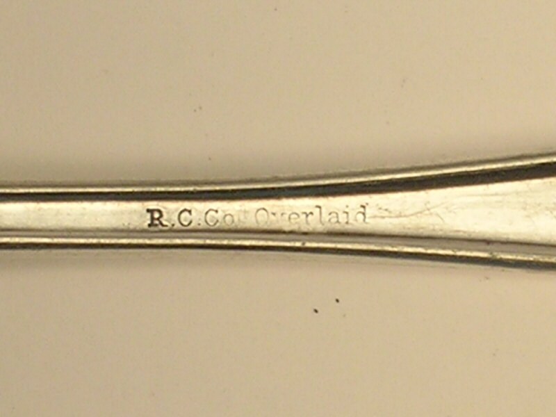 R C Co Tablespoon Serving Spoon in the Lufberry 1915 Pattern | Etsy