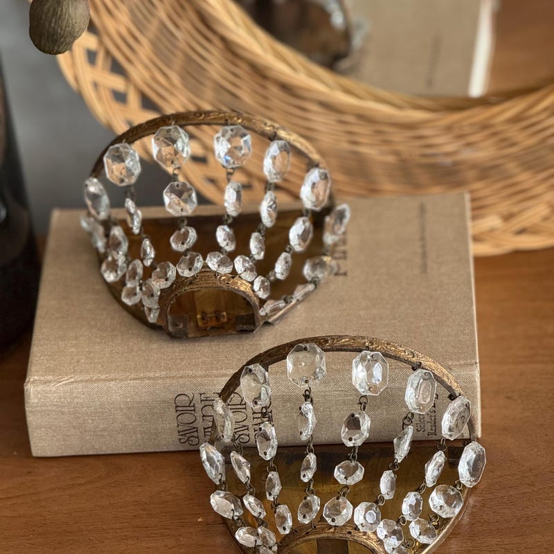 Wall Sconce Prisms Pair - Etsy