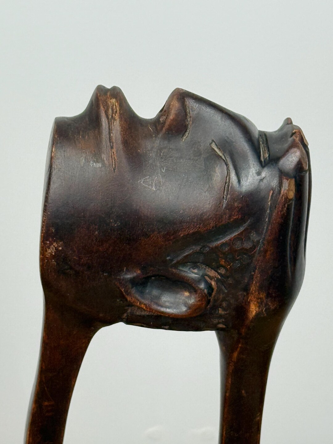 Primative Hand-carved Wood Sculpture - Etsy