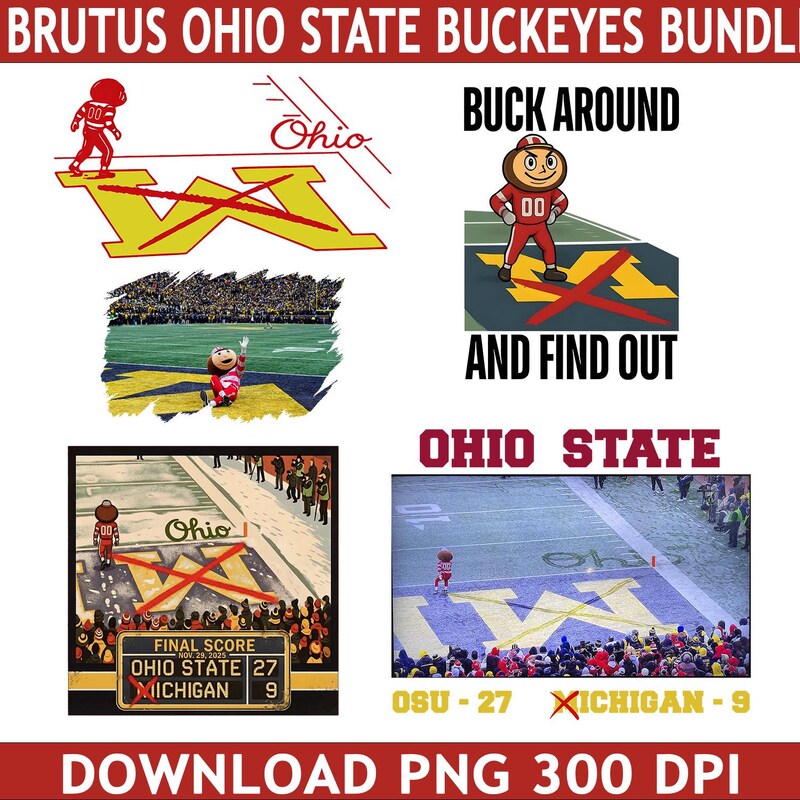 Funny Ohio State Art - Etsy