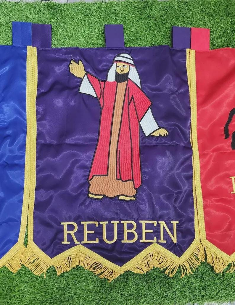 Masonic Royal Arch Veil Banners Complete Set 4 Pieces - Etsy