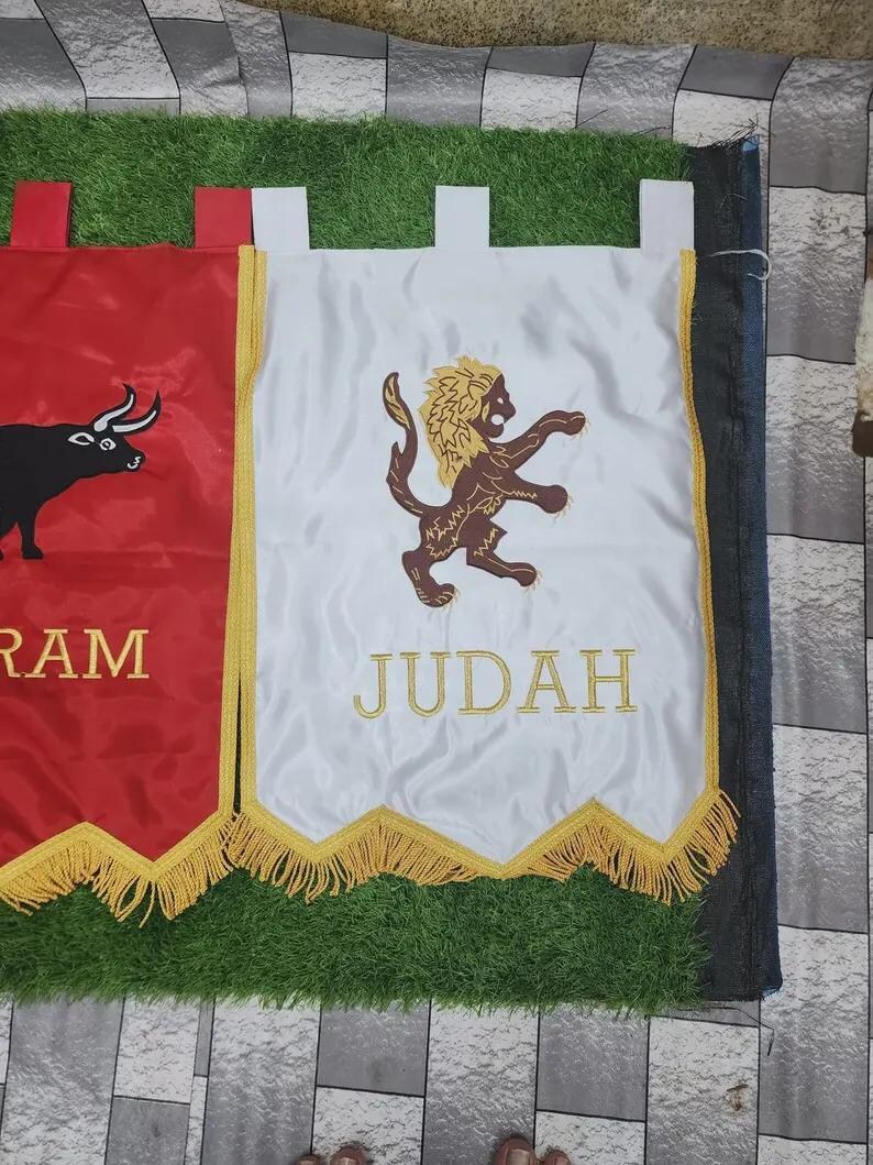 Masonic Royal Arch Veil Banners Complete Set 4 Pieces - Etsy