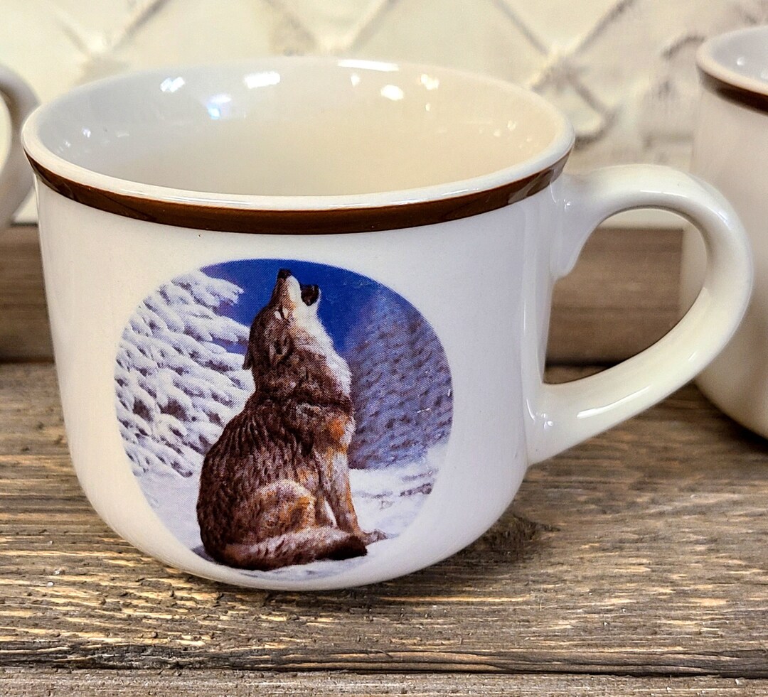 Set of Four Vintage Federal Wildlife Federation Coffee Mugs - Etsy