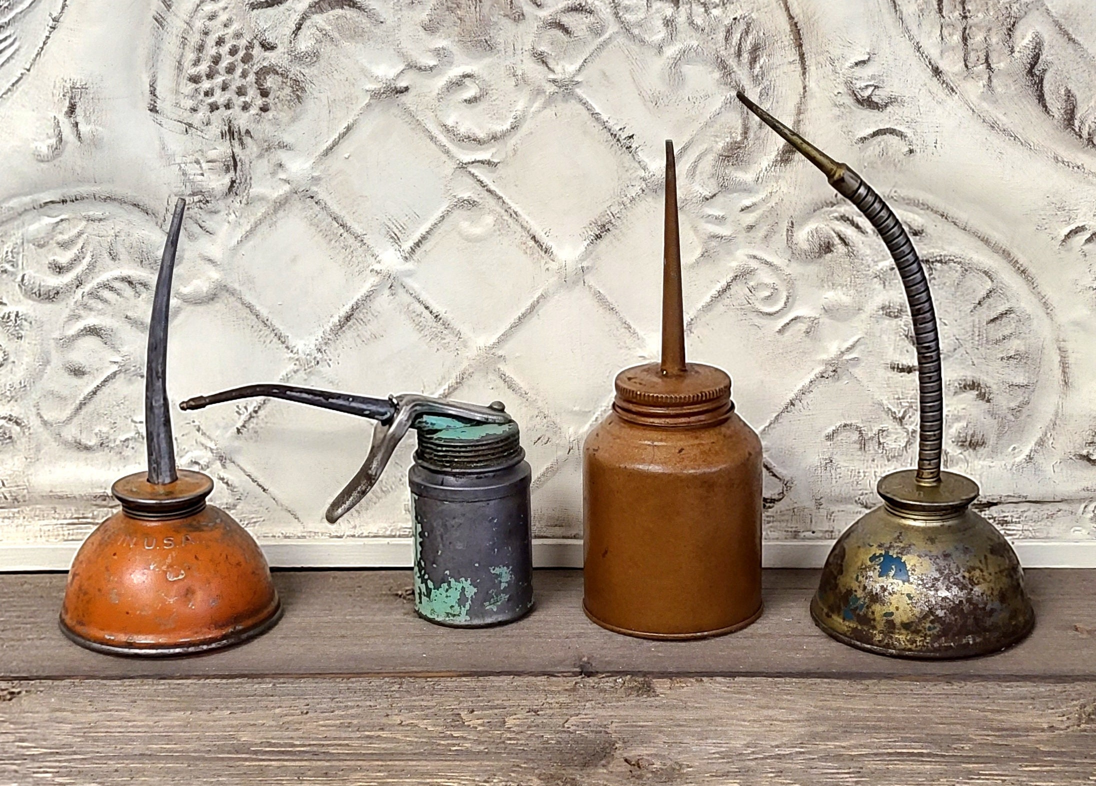 Antique Oiler Cans