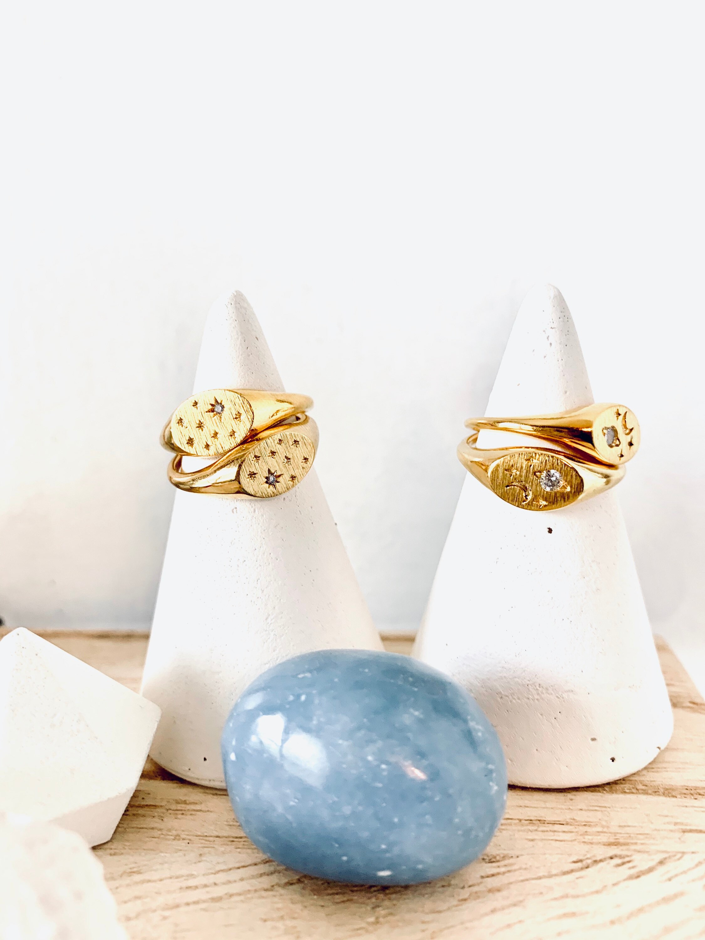 Saturn Stars Mini Signet Ring. Solar System Ring . Stars and - Etsy
