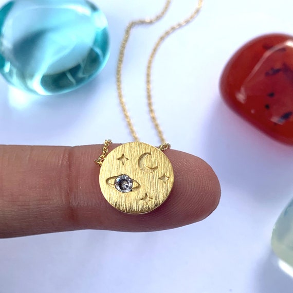 Solar System Necklace Etsy