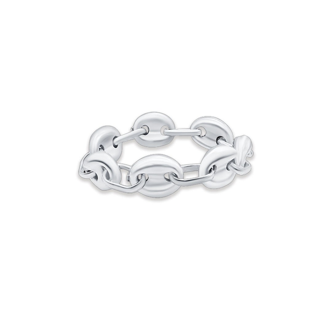 Classic Gucci Link Chain Rings. Chain Ring. Stacking Ring. - Etsy