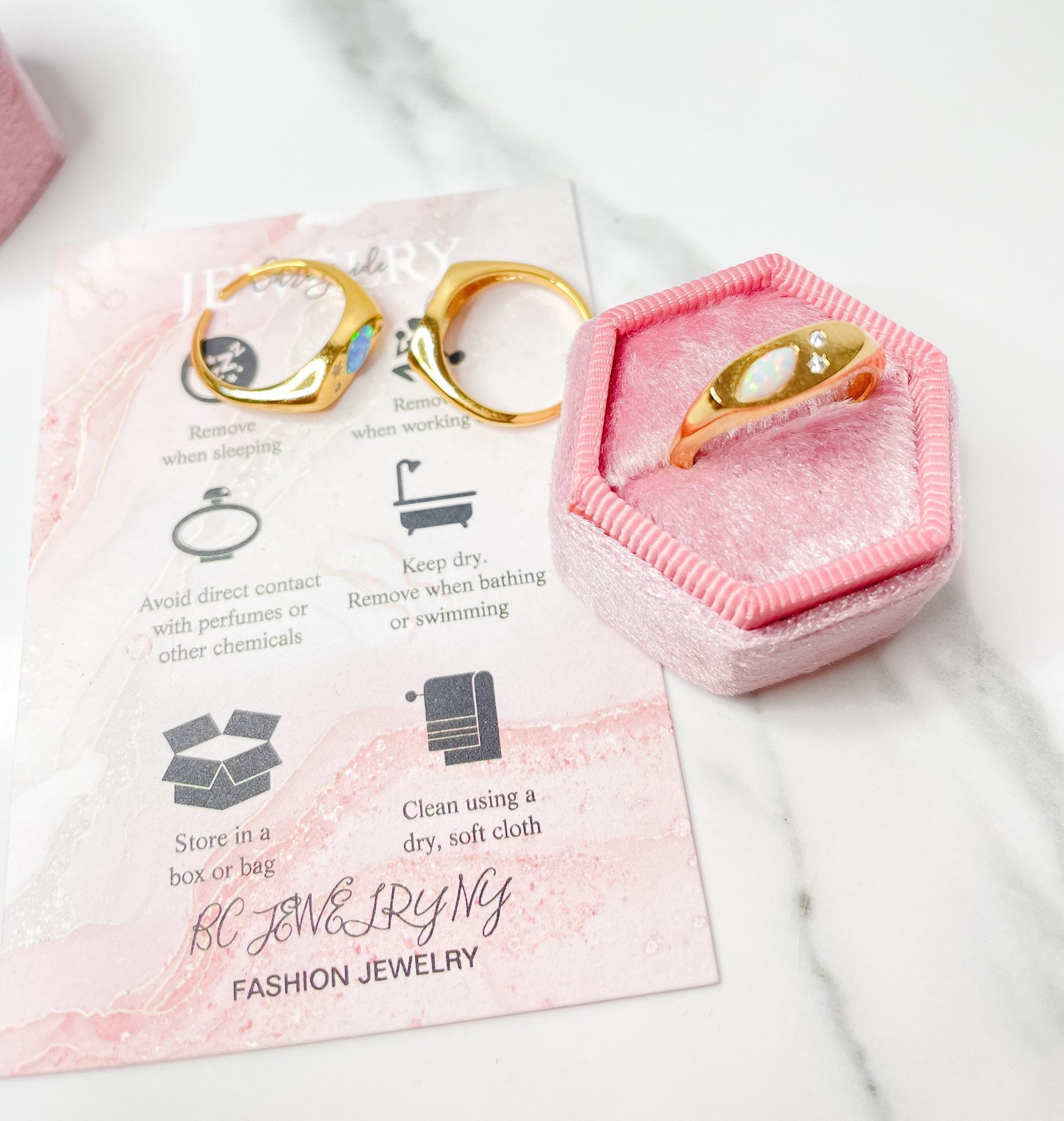 Saturn Signet Stack Rings. Solar System Charm Rings. Stars and Moon ...